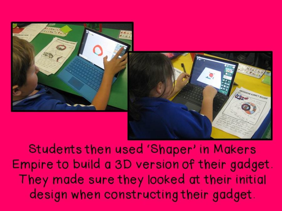 How students learned design thinking and persistence by inventing ...