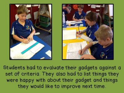 How students learned design thinking and persistence by inventing ...