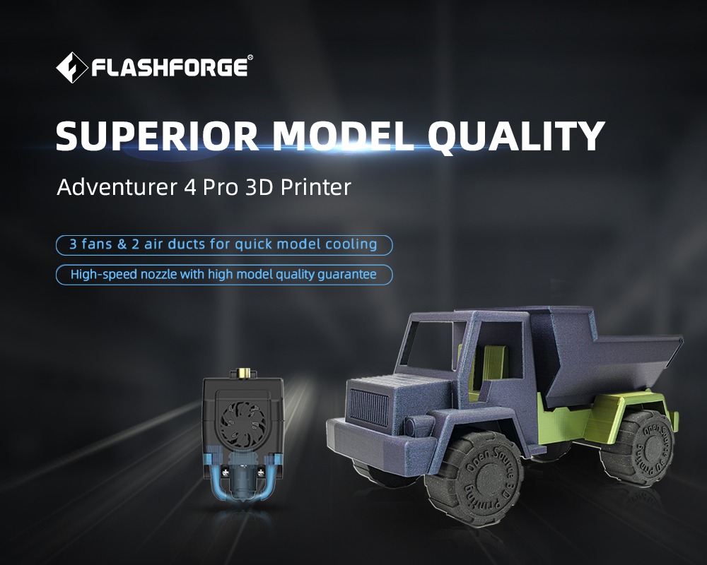 Pre-Order the New Flashforge Adventurer 4 Pro 3D Printer | Makers Empire