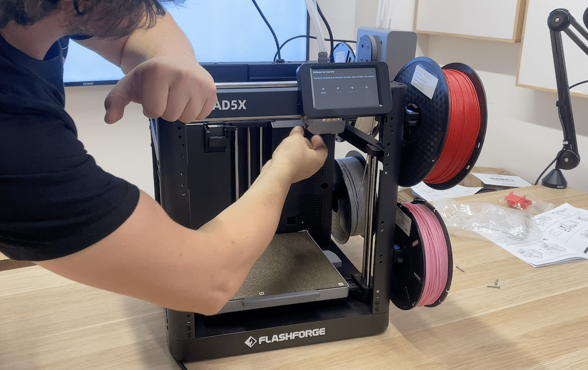 New FlashForge AD5X Multi-Color 3D Printer: Unboxing and First ...