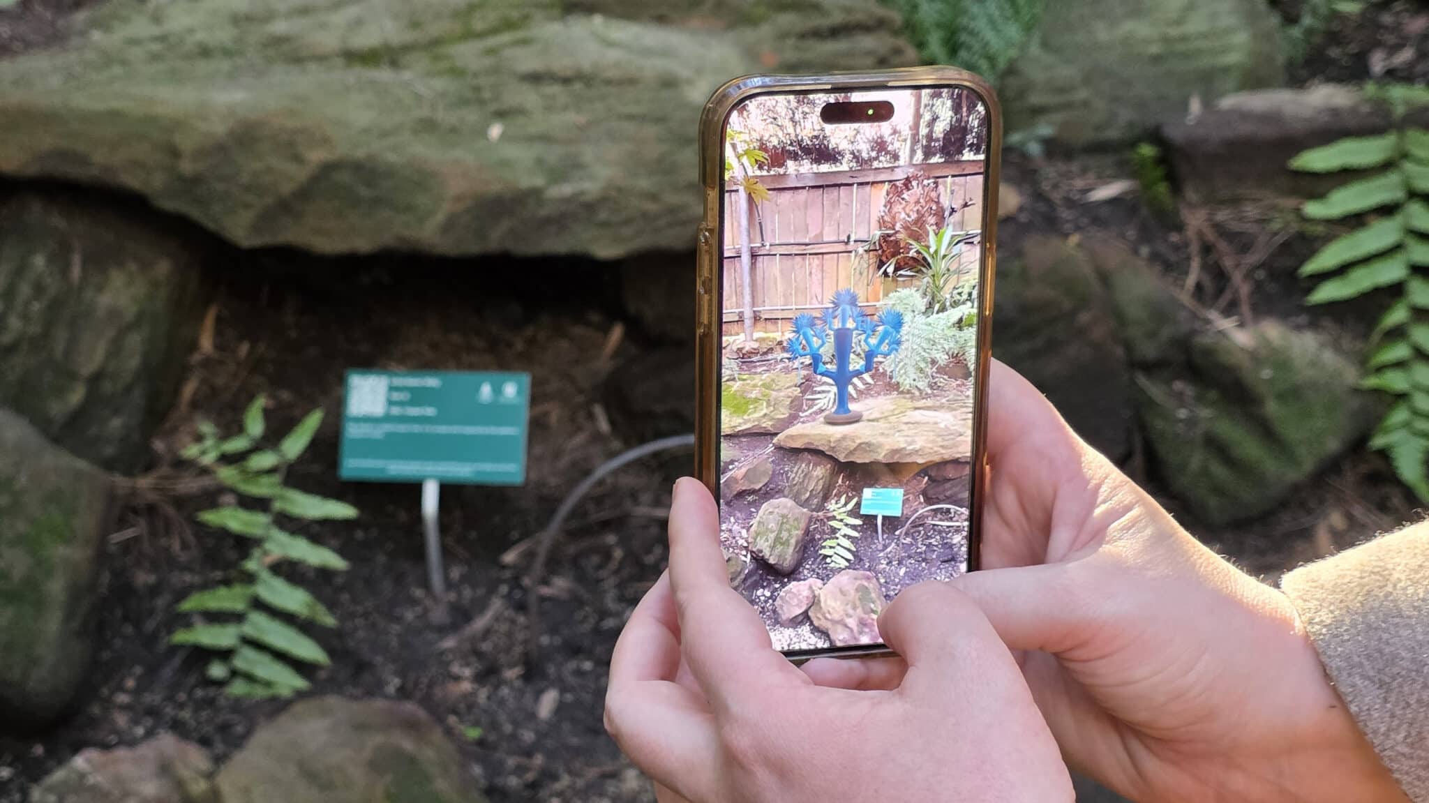 Augmented Reality trail at Adelaide Botanic Garden | Makers Empire