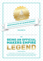 Merit Certificates For Students | Makers Empire