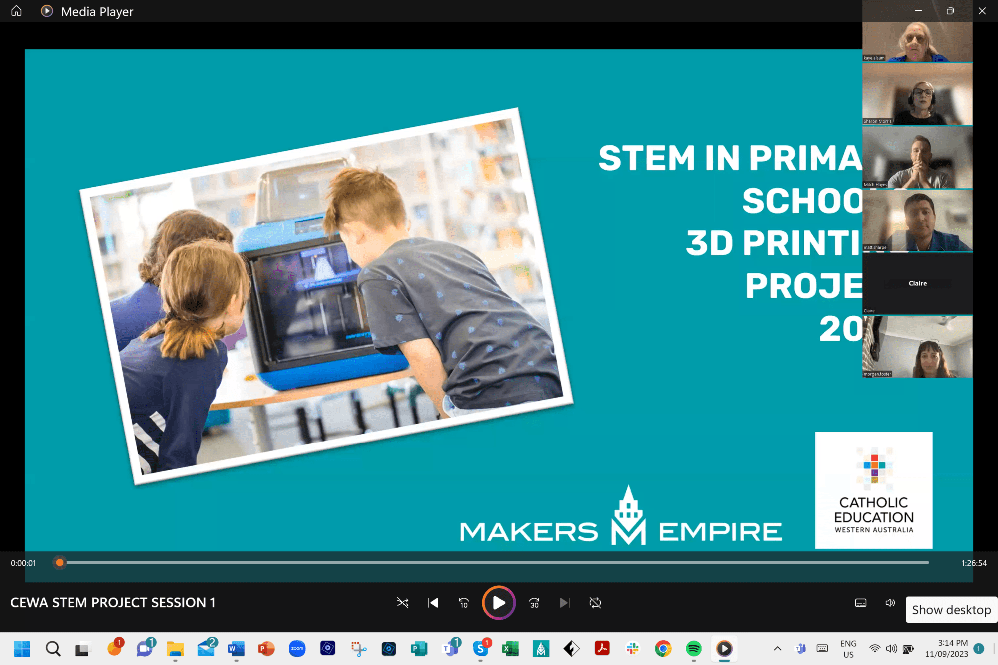 West Australian Catholic Schools Celebrate Third Year of STEM in Primary Schools 3D Printing ...
